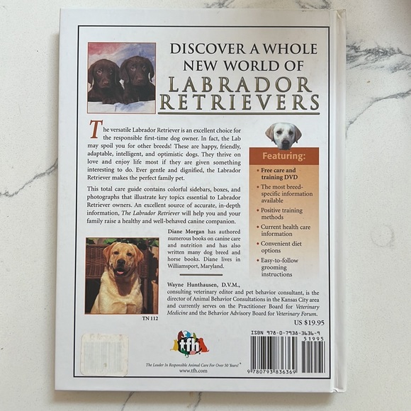Other | The Labrador Retriever Book | Poshmark